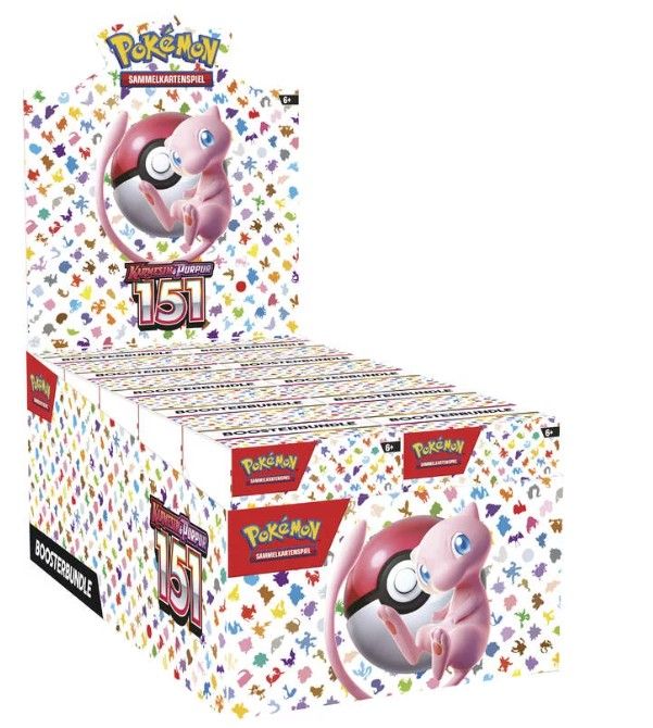 Pokemon 151 Booster Bundle Display Case, Computers & Tech, Parts ...