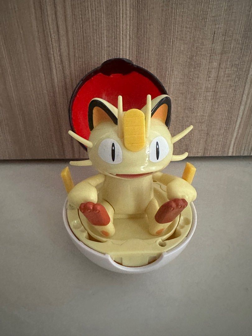 Pokemon ball Meow, Hobbies & Toys, Toys & Games on Carousell