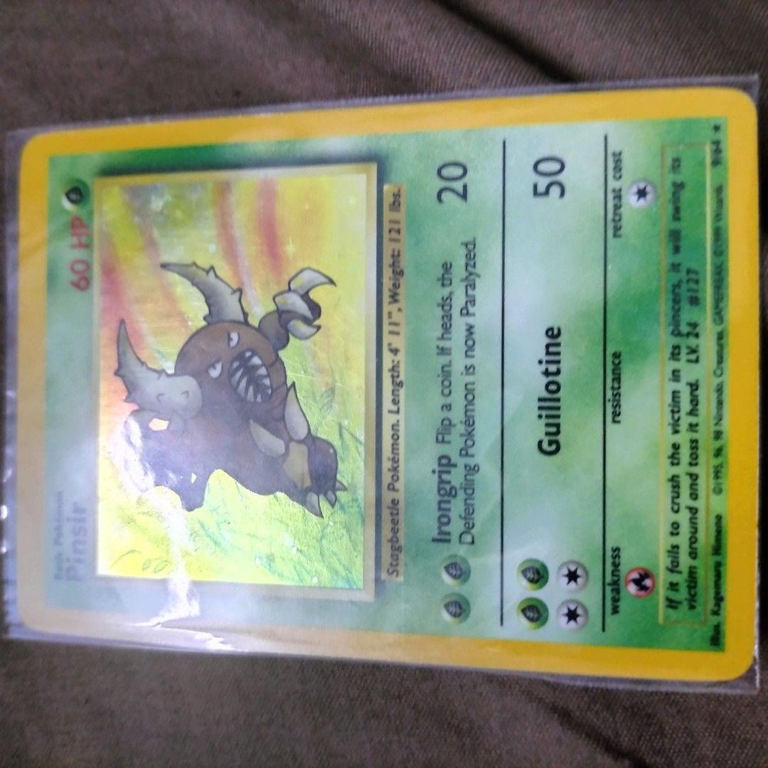 Pokemon Holo card, Hobbies & Toys, Toys & Games on Carousell