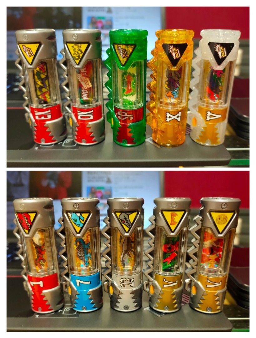 Zyudenchi Set Of 6 Bandai Zyuden Sentai Kyoryuger Zyudenchi Australia