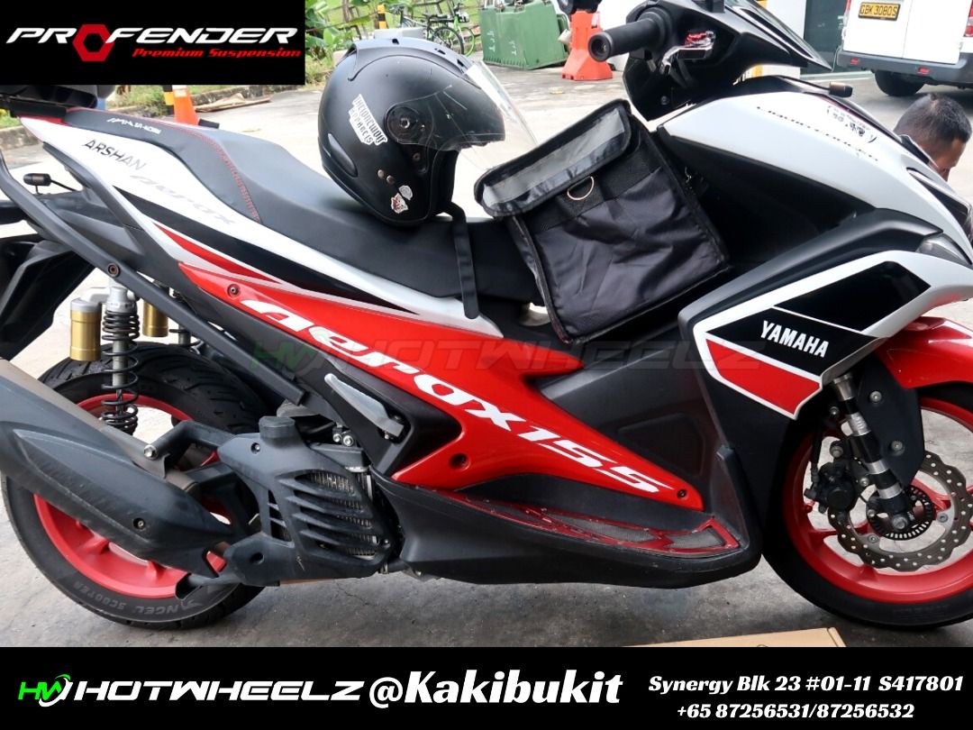 PROFENDER X-SERIES SUSPENSION-YAMAHA AEROX, Motorcycles, Motorcycle ...