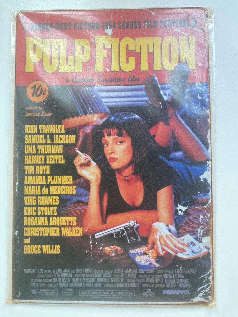 Pulp Fiction Vintage Signage, Hobbies & Toys, Collectibles ...