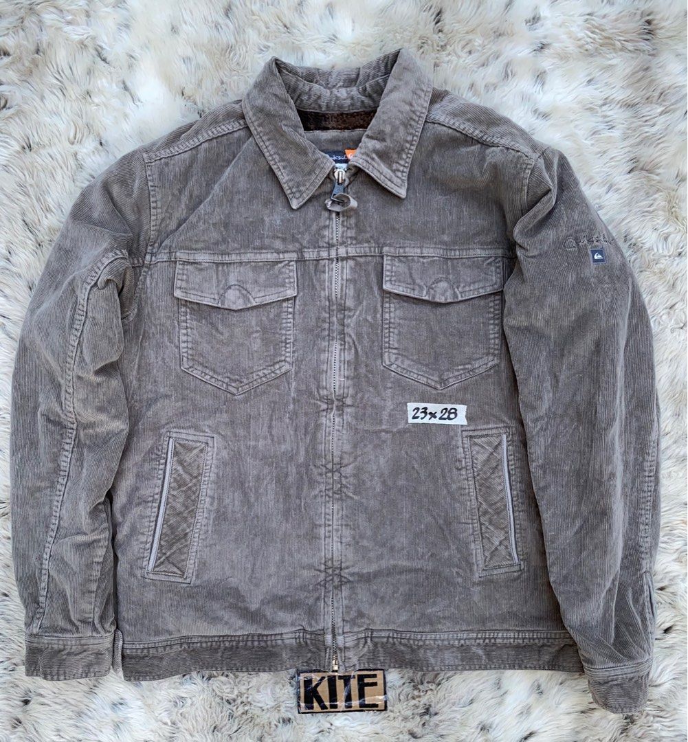 Quicksilver corduroy sherpa jacket, Women's Fashion, Coats, Jackets and ...