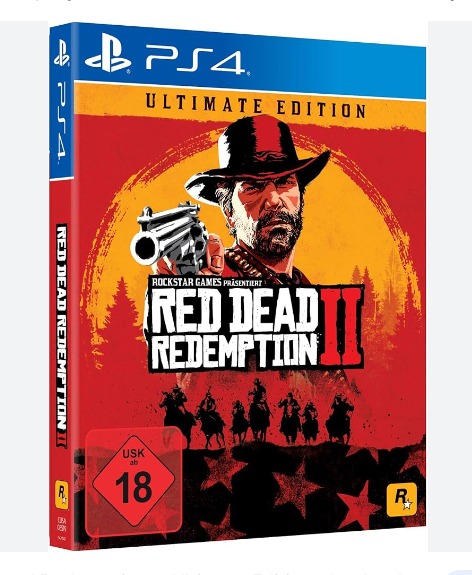 RDR2 Red Dead Redemption 2: Ultimate Edition PS4/PS5, Video Gaming ...