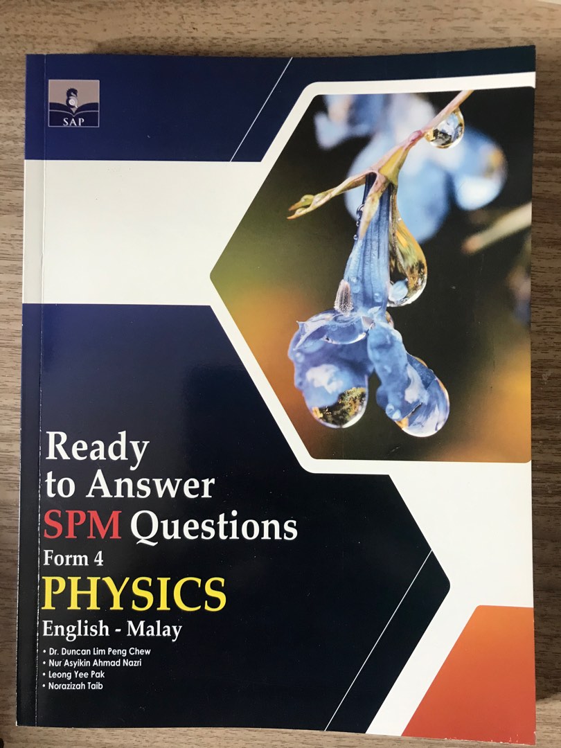 Ready To Answer • Form 4 KSSM Physics Book, Hobbies & Toys, Books ...