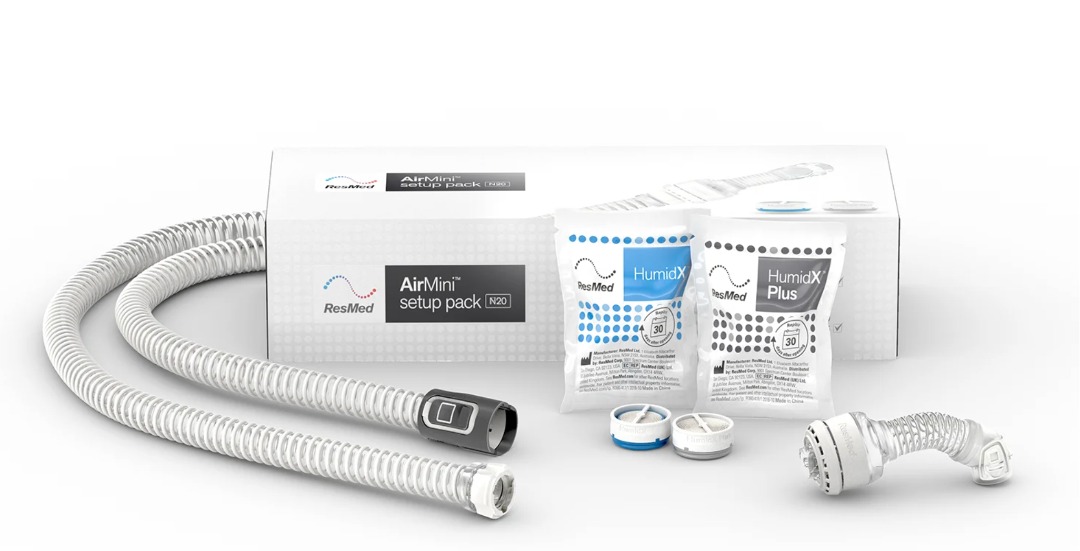 RESMED Airmini N20 Setup Pack, Health & Nutrition, Medical Supplies ...