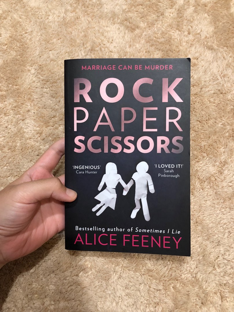 Rock Paper Scissors by Alice Feeney, Hobbies & Toys, Books & Magazines ...