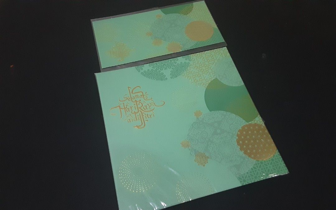 Sampul n kad raya Mufg Bank, Hobbies & Toys, Stationery & Craft, Art ...