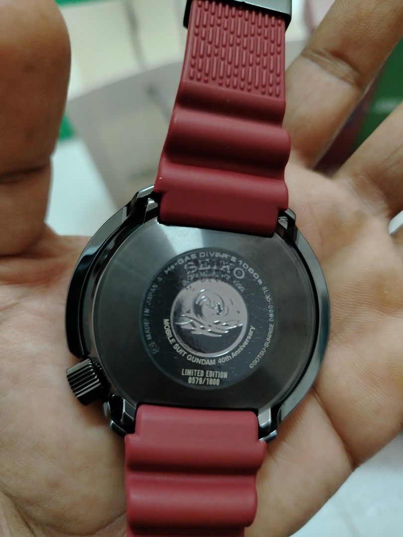 Seiko GundaM Limited Edition, Luxury, Watches on Carousell