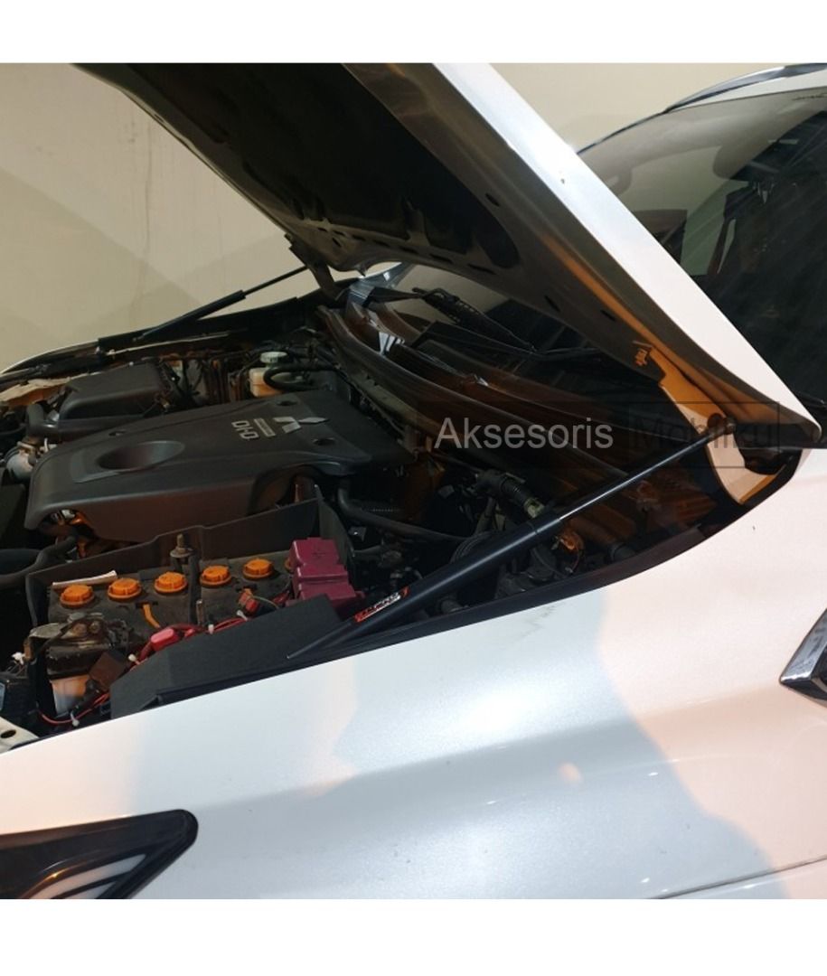 Shock Kap Mesin Pajero Sport 20 - up Hidrolik Skok Hood Damper GT Pro ...