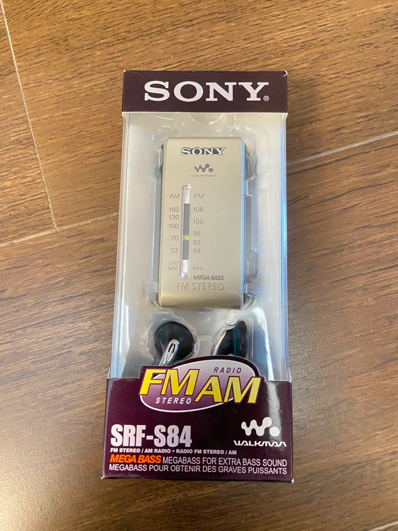Sony SRF-S84收音機 (DSE可用), 音響器材, 可攜式音響設備 - Carousell
