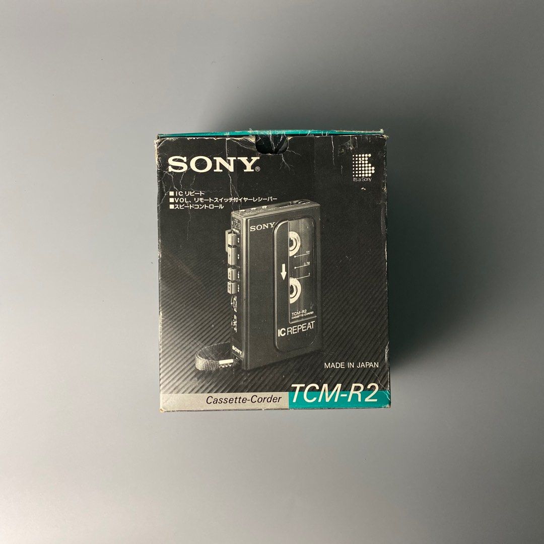 Sony walkman cassette corder TCM-R2, Audio, Portable Music Players on ...