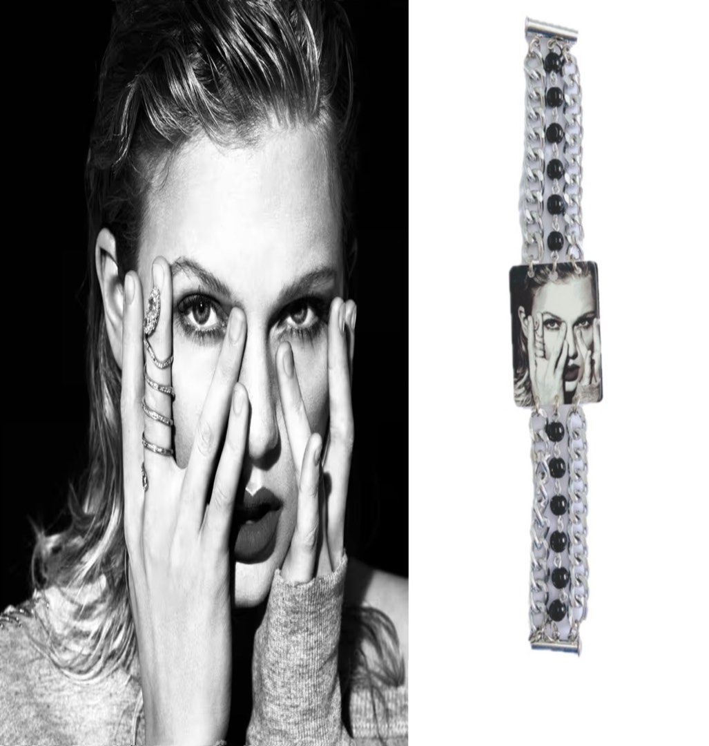 Taylor Swift Reputation Theme Bracelet ( Design 1) # Swiftie # TS ...