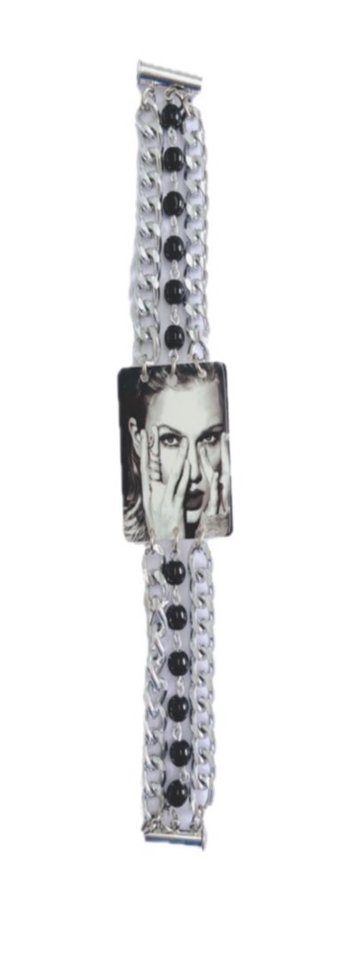 Taylor Swift Reputation Theme Bracelet ( Design 1) # Swiftie # TS ...