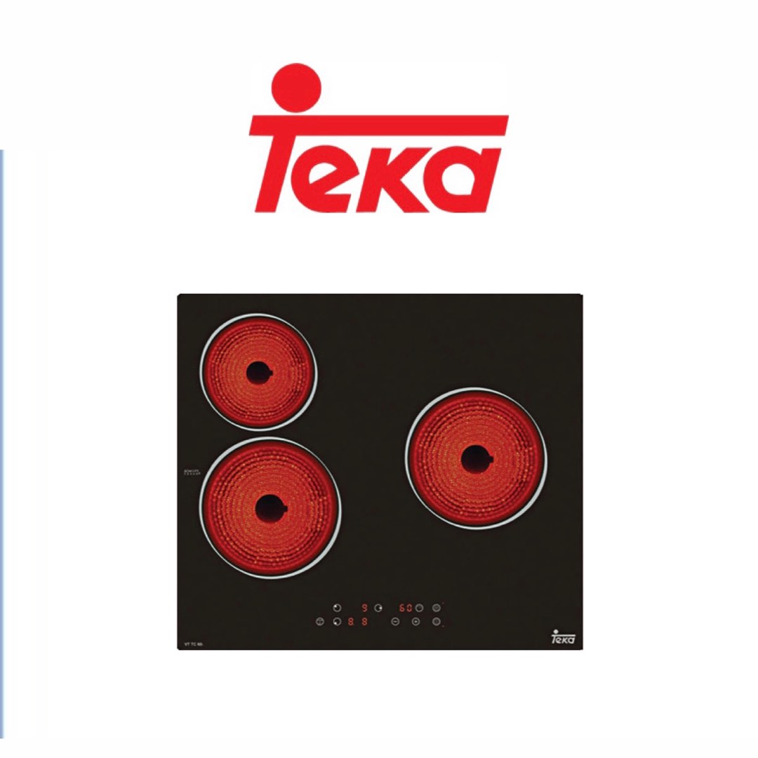 TEKA Ceramic Hob VTTC 60.1, TV & Home Appliances, Kitchen Appliances ...
