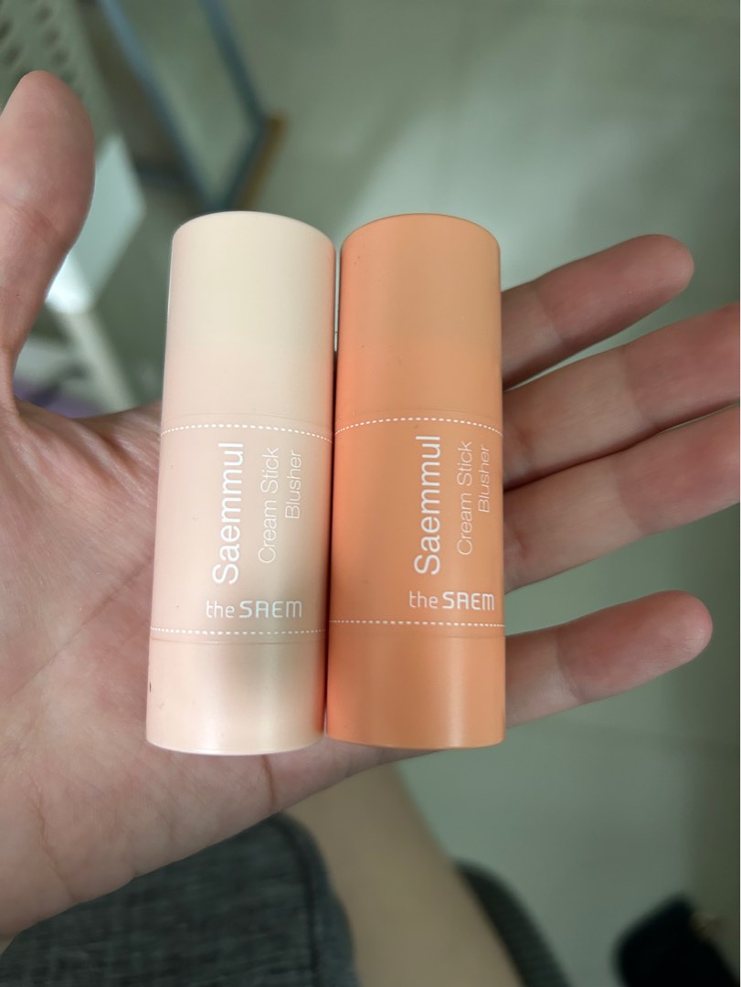 The Saem Cream Stick Blusher, Beauty & Personal Care, Face, Makeup ...