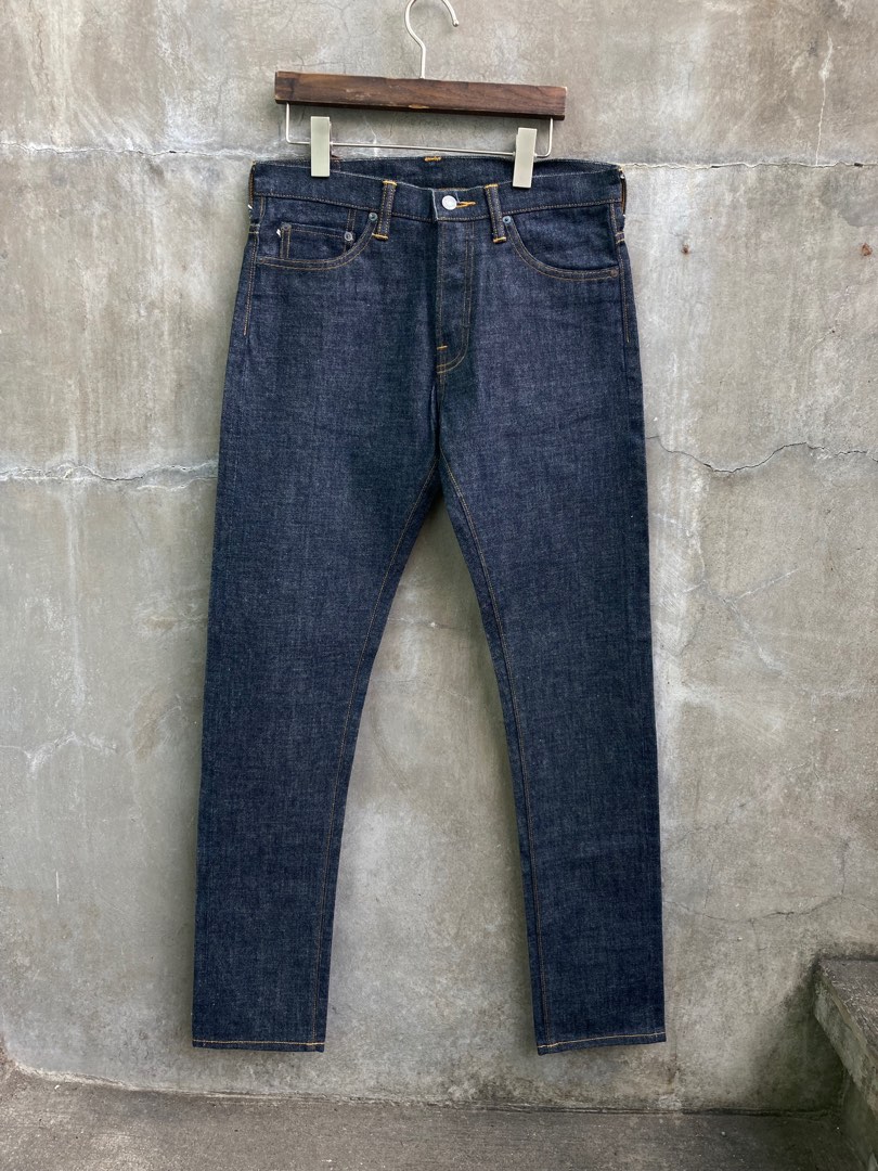 Union Made Workwear Selvedge Denim Jeans, Men's Fashion, Bottoms, Jeans ...