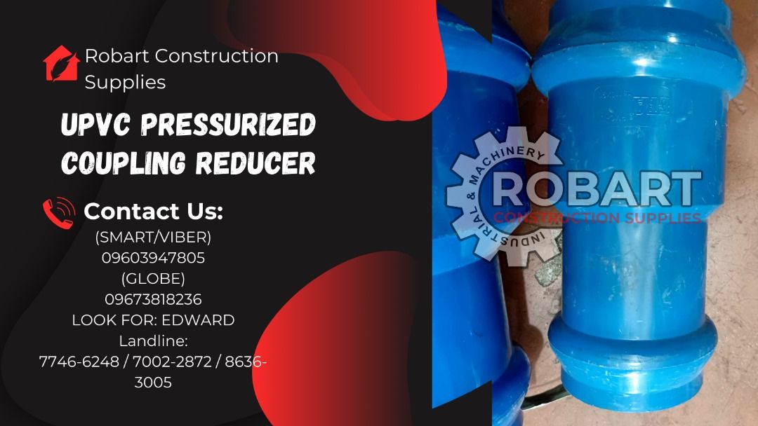 uPVC Pressurized Coupling Reducer, Commercial & Industrial ...