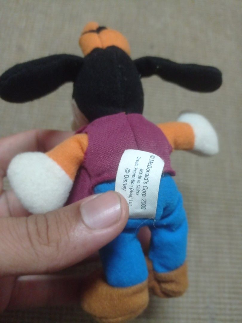 Vintage goofy Disney MC donalds soft toy, Hobbies & Toys, Collectibles ...