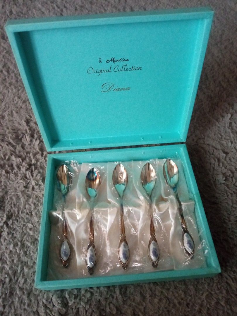 Vintage Martian Original Collection Tea Spoons 5 pcs, Hobbies & Toys ...