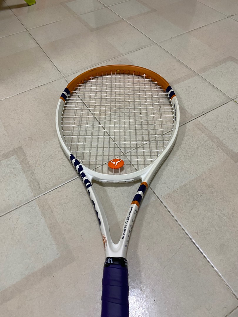 Wilson Tennis Racket Clash 100 v2 Roland Garros G2, Sports Equipment ...