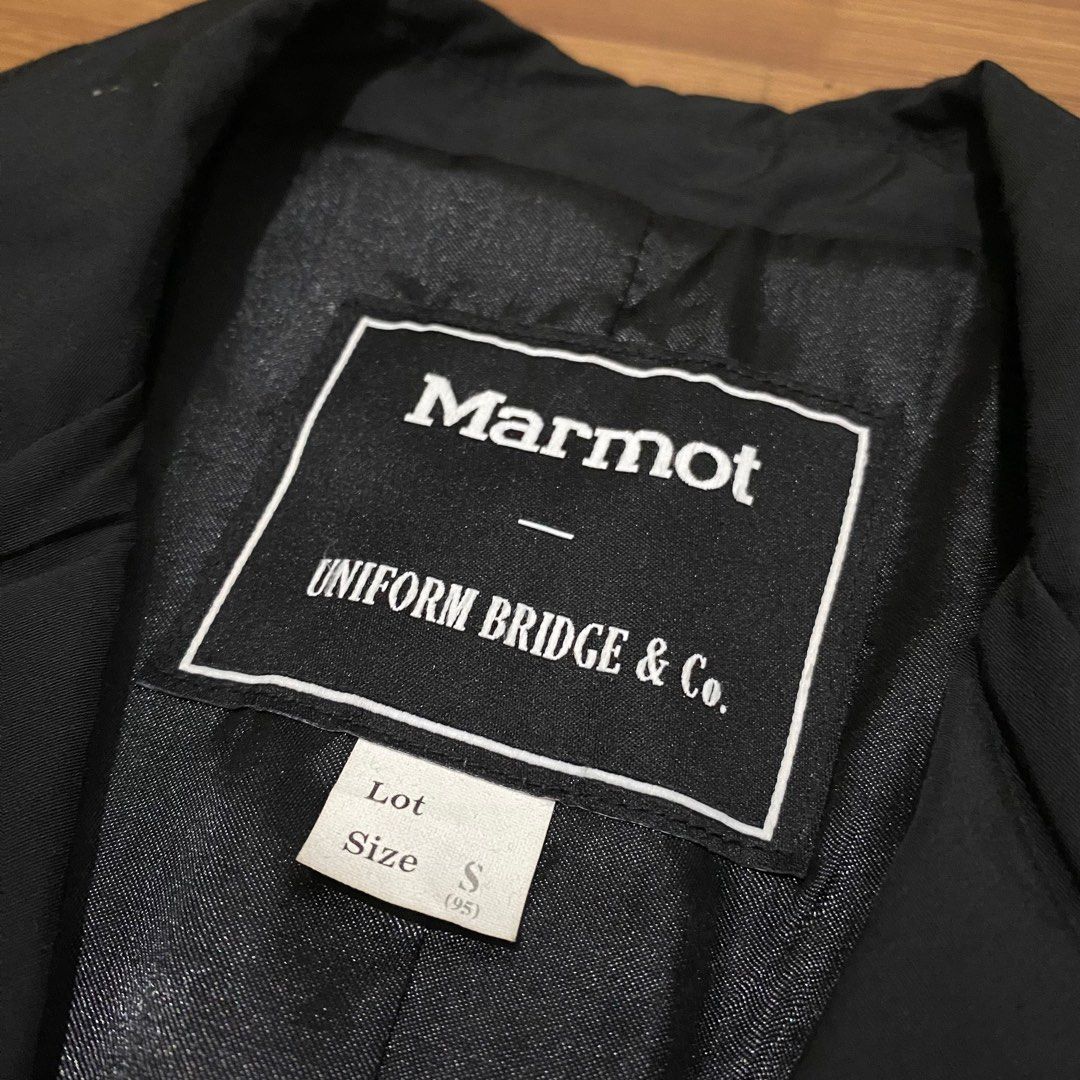 Work Jacket Uniform Bridge x Marmot, Fesyen Pria, Pakaian , Baju Luaran ...