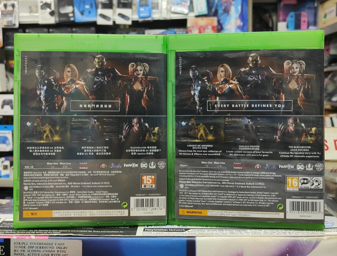 Xbox One Injustice 2, Video Gaming, Video Games, Xbox on Carousell