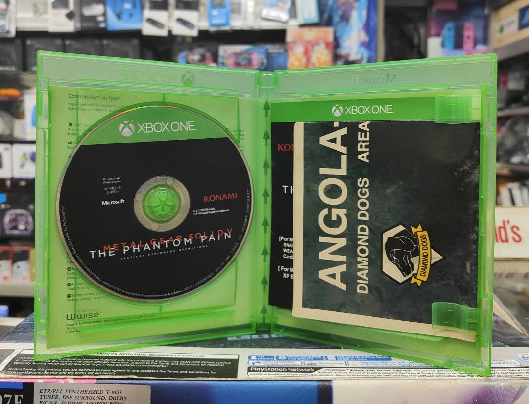Xbox One Metal Gear Solid V The phantom Pain, Video Gaming, Video Games ...
