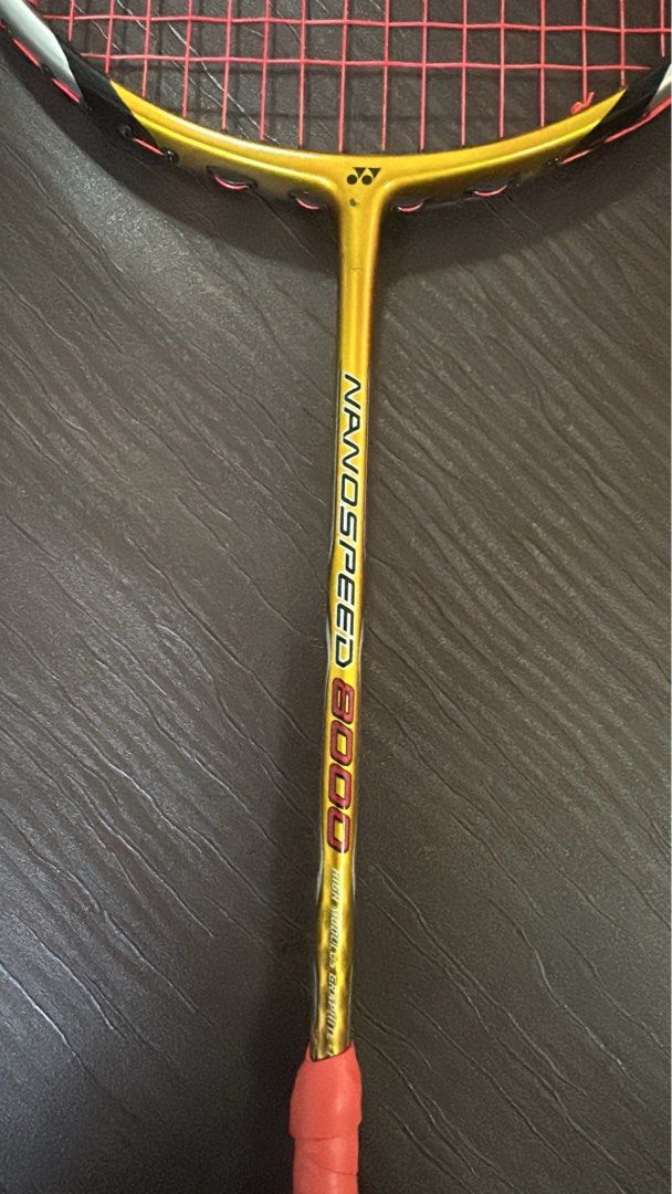 Yonex Nanospeed 8000, Sports Equipment, Sports & Games, Racket & Ball ...