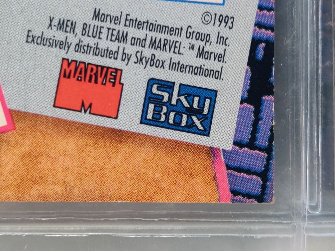 1993 SkyBox X-Men Series 2 X-Men Blue Team, Hobbies & Toys, Memorabilia ...