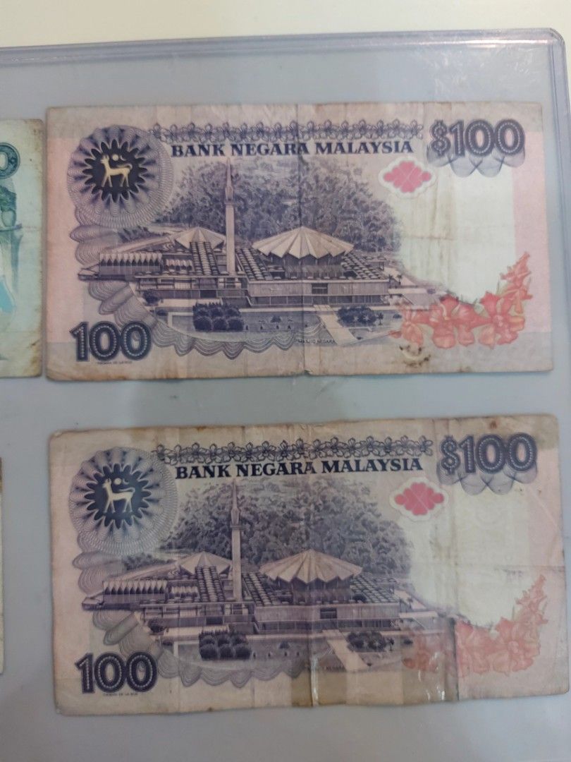 4 old notes MYR currency, Hobbies & Toys, Collectibles & Memorabilia ...
