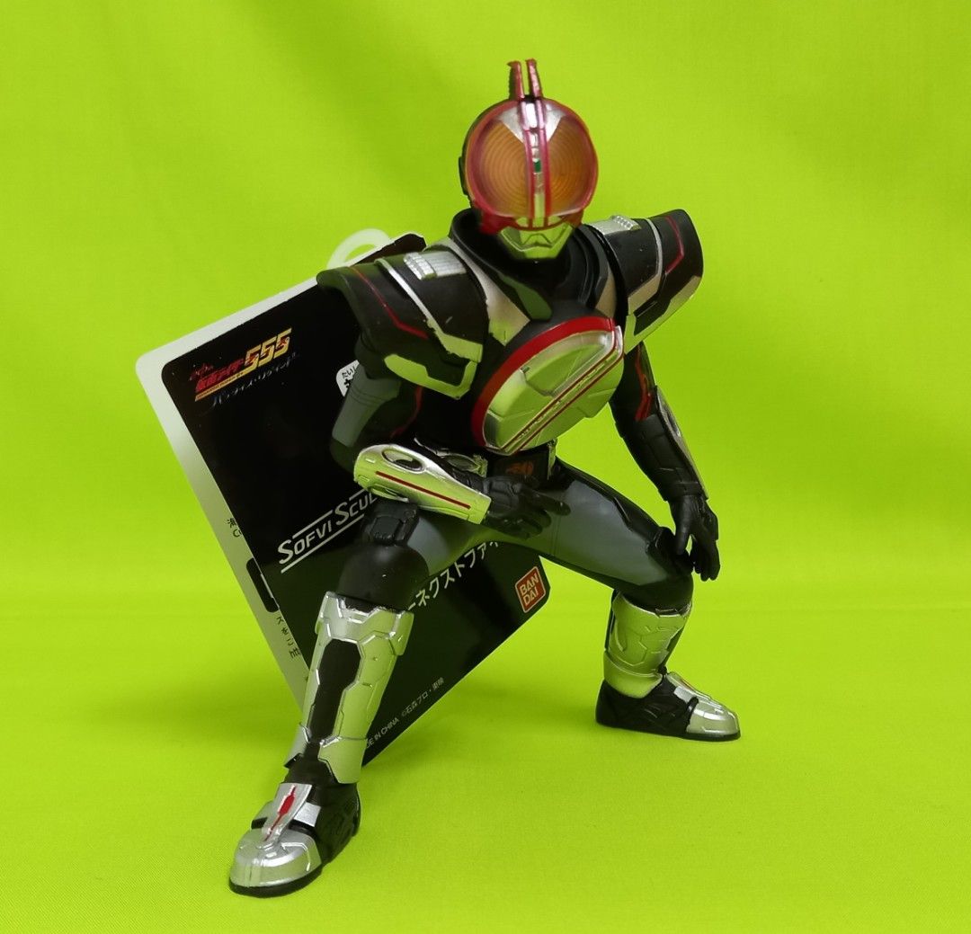 【現貨】全新 2024 日版 BANDAI 幪面超人 軟膠公仔系列 SOFVI SCULPTURE STUDIO KAMEN RIDER NEXT FAIZ 約13cm高(連原裝膠袋), 興趣 ...
