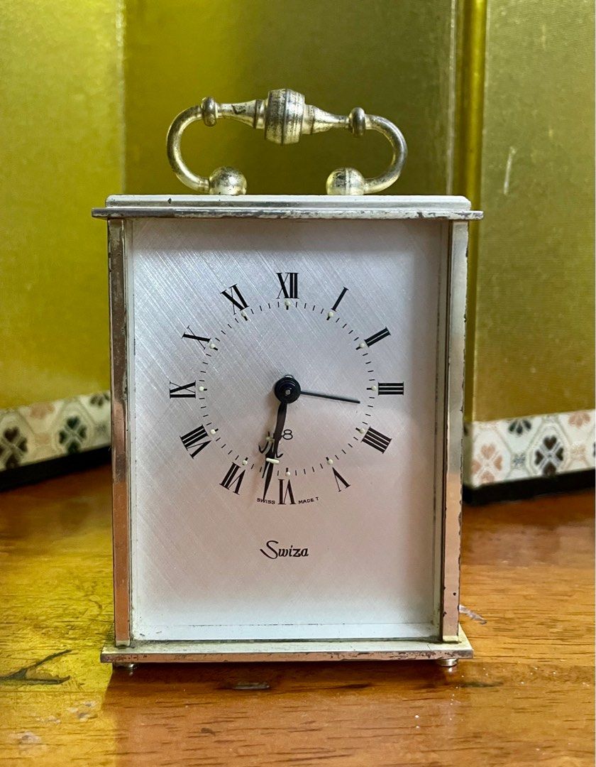 | CLEARANCE | 1950's Vintage Miniature Rare Mechanical SWIZA 8 Days ...