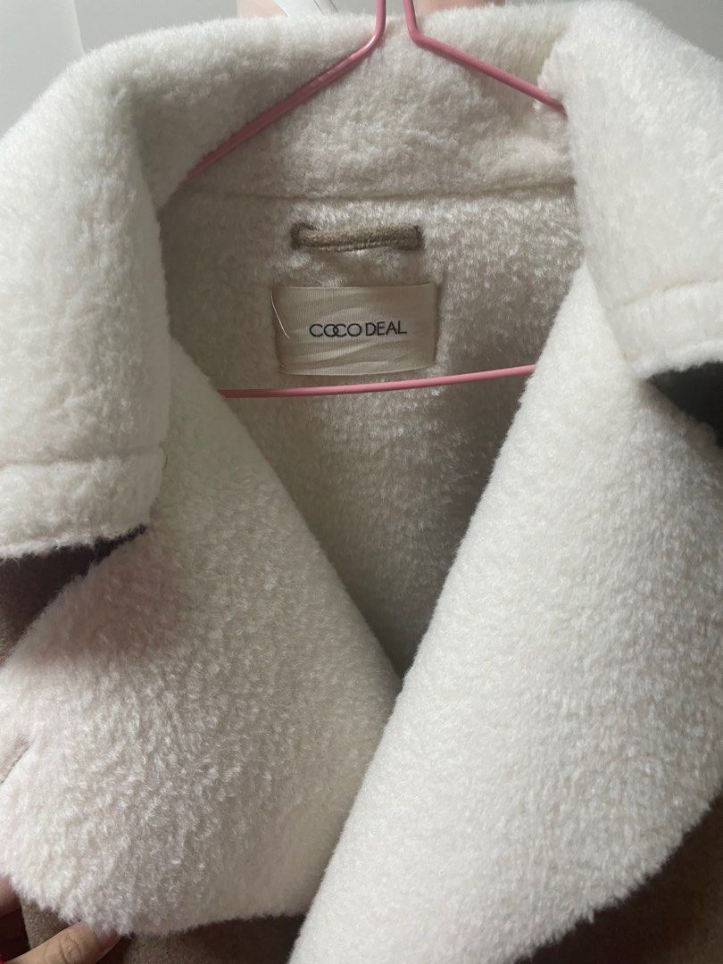 日本貴牌 cocodeal 正品 翻領外套 雙排釦大衣, 她的時尚, 外套、夾克、大衣在旋轉拍賣