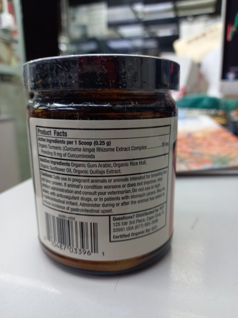 長期現貨 Dr Mercola Curcumin for pets 寵物薑黃素 75g dog cat canine feline, 寵物用品 ...