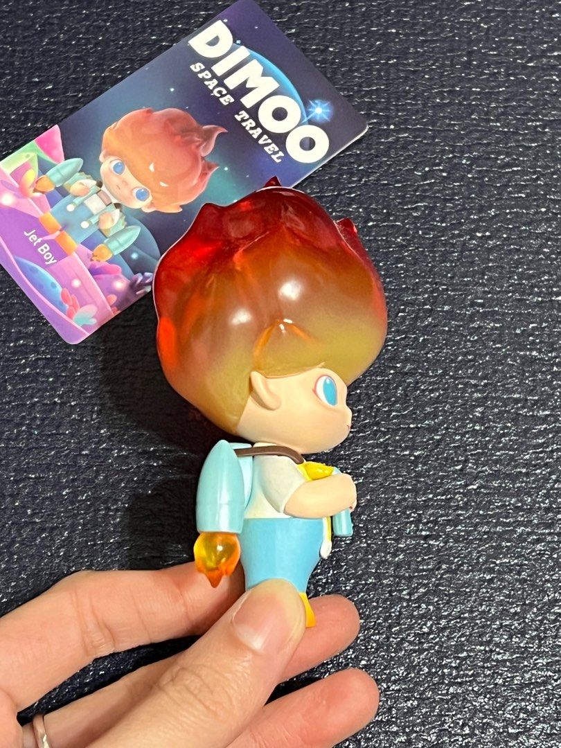 確認款 Pop Mart - Dimoo Space Travel 太空旅行系列 - 火箭男孩 Jet Boy, 書籍、休閒與玩具, 玩具、公 ...