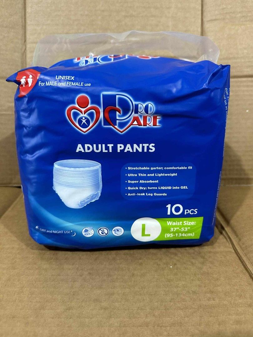 ADULT PULL UPS DIAPER, Beauty & Personal Care, Foot Care on Carousell