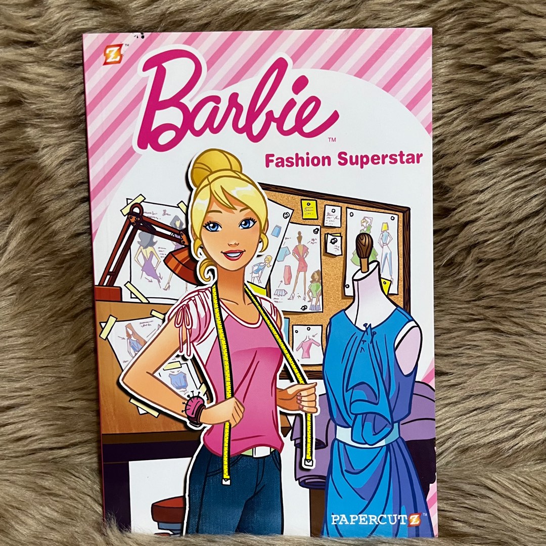 Barbie Fashion Superstar Graphic Novel Book, Hobbies & Toys, Books ...