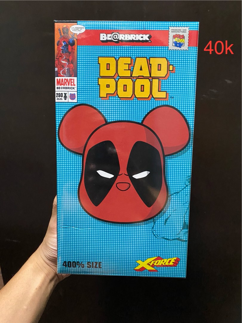Bearbrick 400% Deadpool, Hobbies & Toys, Memorabilia & Collectibles ...