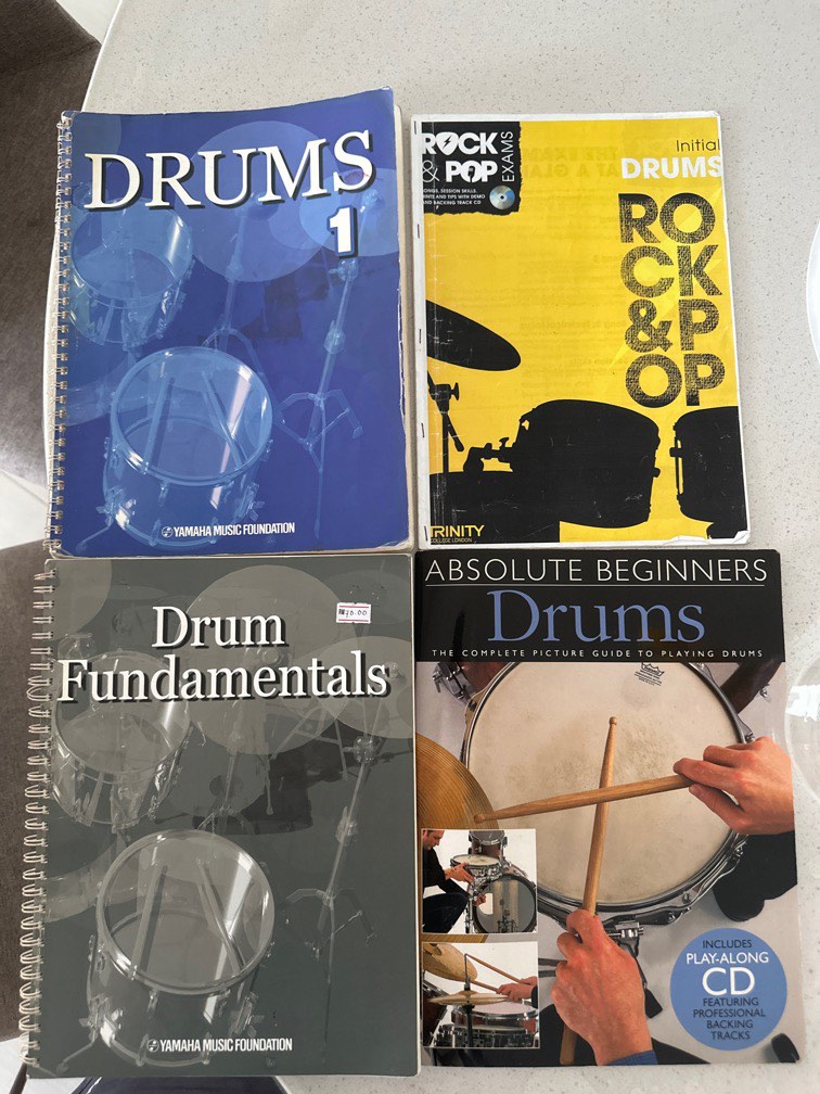 Beginner drums books, Hobbies & Toys, Music & Media, Music Scores on ...