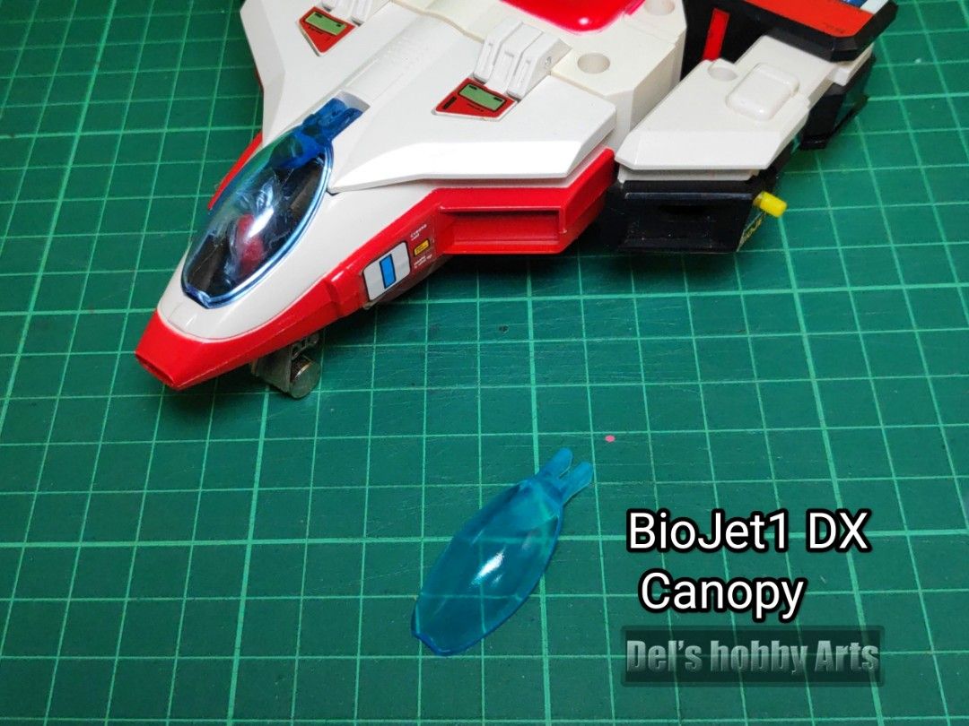 Bioman Bio Jet 1 DX Canopy, Hobbies & Toys, Toys & Games on Carousell