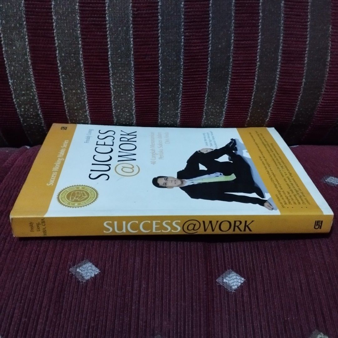 Buku Success @Work Freddy Liong Original, Buku & Alat Tulis, Buku di ...