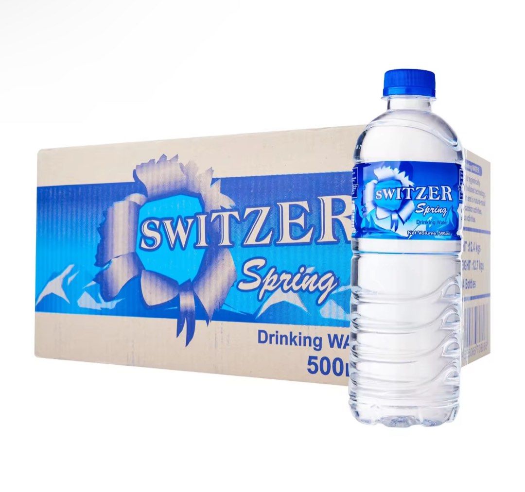 [Carton Sale] Switzer Drinking Water (500ml x 24), Food & Drinks ...