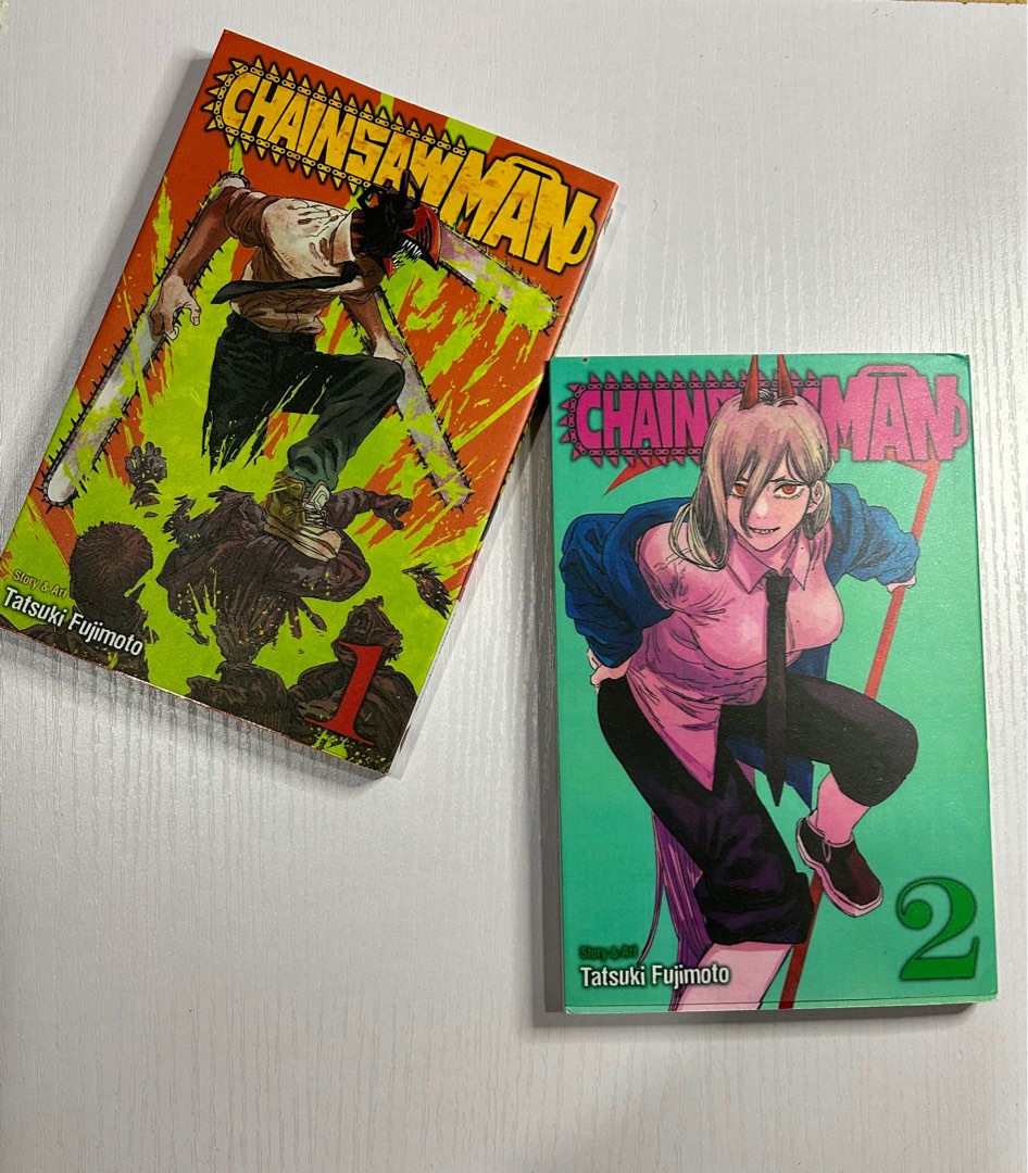 Chainsaw Man Vol.1-2, Hobbies & Toys, Books & Magazines, Comics & Manga ...