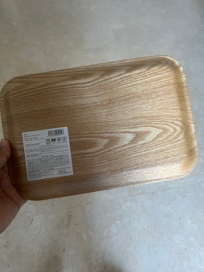 Daiso Standard Products Small Tray, Furniture & Home Living ...