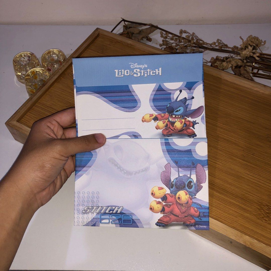 Disney Lilo and Stitch Letter Set with Envelopes, Hobbies & Toys ...