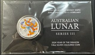 Dragon silver coin 1oz Perth mint 2024, Hobbies & Toys, Memorabilia ...