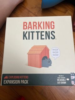 SET OF 2-Exploding kittens + streaking kittens expansion pack, Hobbies ...