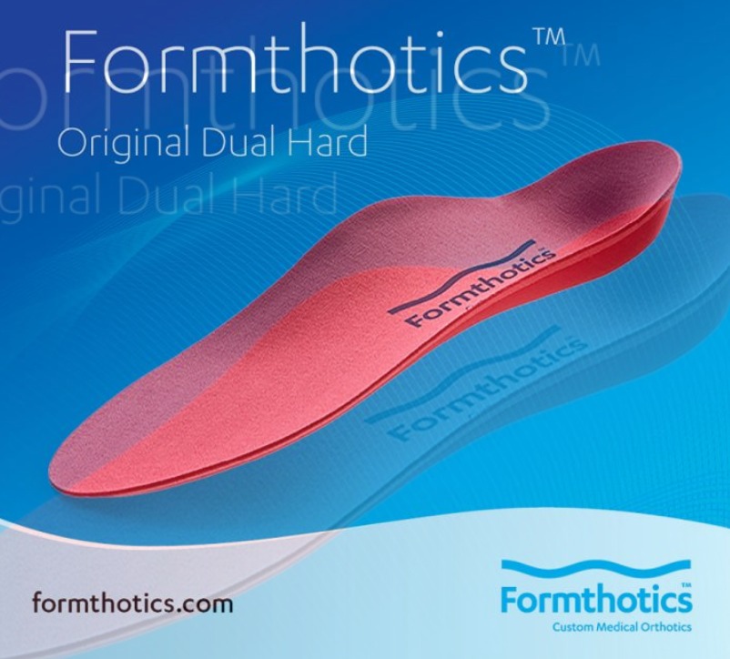 Formthotics Dual Red Density Custom Medical Orthotics Insole | Arch ...