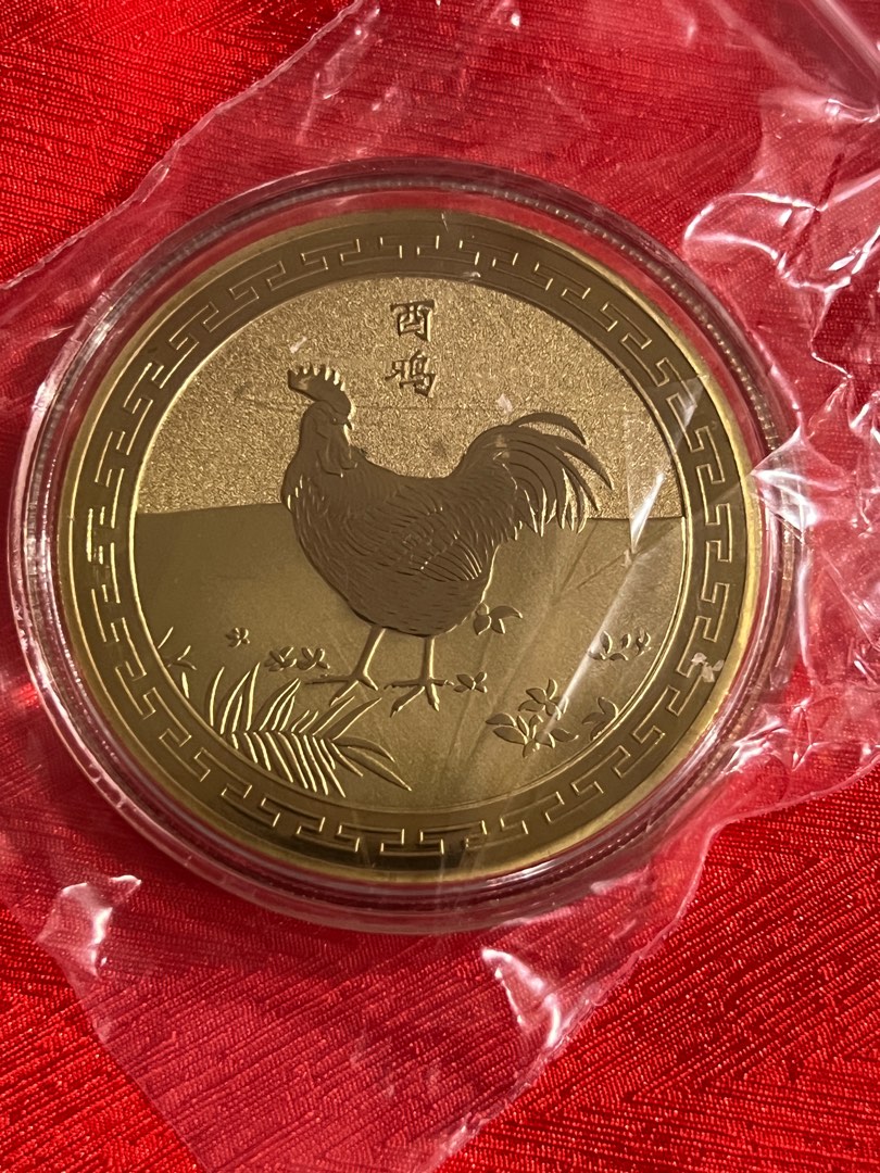 Funclaw Gold Chicken Coin, Hobbies & Toys, Toys & Games on Carousell